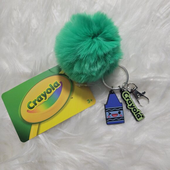Crayola | Accessories | Crayola Pompom Keychain | Poshmark